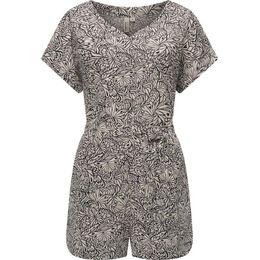 Ragwear Jumpsuit 'Salwin' Damen Gr&ouml;&szlig;e XS beige / schwarz