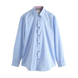 next Hemd Herren Größe XL hellblau / weiß