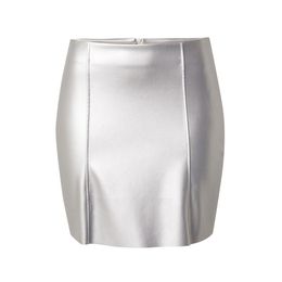 ABOUT YOU Rock 'Milena' Damen Größe 34 silber