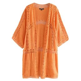 next Kimono Damen Gr&ouml;&szlig;e 4XL/5XL orange