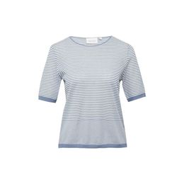 comma, comma casual identity Pullover Damen Größe XL taubenblau / weiß