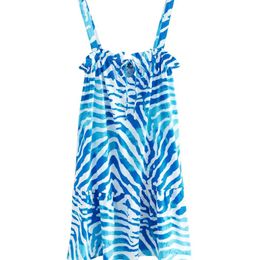 next Kleid Damen Größe 48 blau Winterkleid