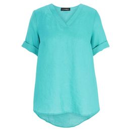 Doris Streich Bluse Damen Gr&ouml;&szlig;e M/L t&uuml;rkis