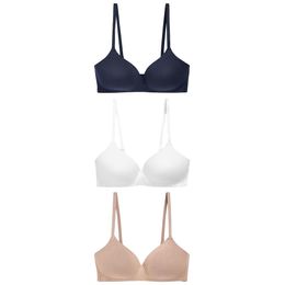 next Bra female Beige, Blue, White size 75