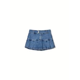 Bershka Rock Damen Gr&ouml;&szlig;e 38 blue denim