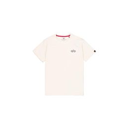 Alpha Industries T-Shirt Herren Größe L blutrot / schwarz / offwhite