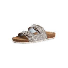 Tamaris Pantolette Damen Gr&ouml;&szlig;e 39 silber