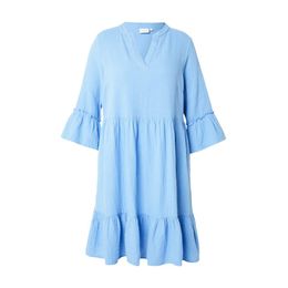 Only Carmakoma Kleid 'CARTHYRA' Damen Größe 46 blau Winterkleid