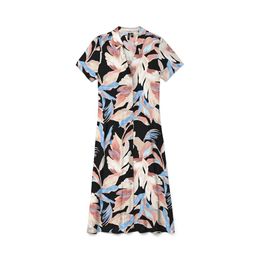Véro Moda VERO MODA Kleid 'VMJOSIE' Damen Größe 42 himmelblau / puder / altrosa / schwarz Winterkleid