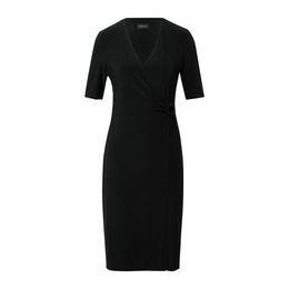 s.Oliver BLACK LABEL Kleid Damen Größe 46 schwarz Winterkleid