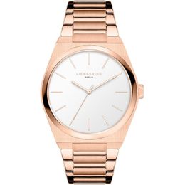 Liebeskind Berlin Analoguhr Damen Größe One Size rosegold / weiß