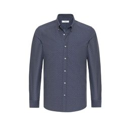 By Diess Collection Hemd Herren Größe L hellblau / dunkelblau