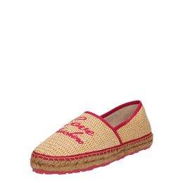 Love Moschino Espadrilles Damen Größe 36 beige / rot