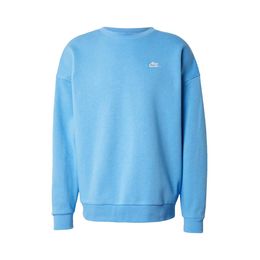 Nike Sportswear Sweatshirt 'CLUB' Herren Gr&ouml;&szlig;e M azur / wei&szlig;