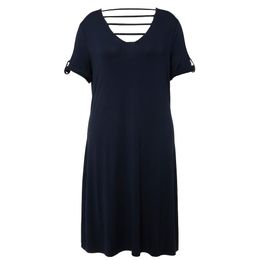 Ulla Popken Beach Dress female Blue size 62-64