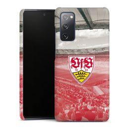 DeinDesign Galaxy S20 FE Handy Premium Case Smartphone Handyh&uuml;lle Schutzh&uuml;lle matt Official Licensed Product Vfb Stuttgart Stadium Premium Case