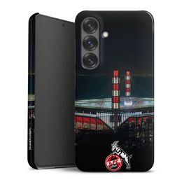 DeinDesign Galaxy S25 Handy Premium Case Smartphone Handyh&uuml;lle Schutzh&uuml;lle gl&auml;nzend Stadium 1. Fc K&ouml;ln Official Licensed Product Premium Case