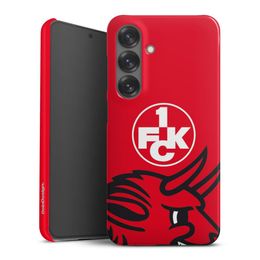 DeinDesign Galaxy S25 Handy Premium Case Smartphone Handyh&uuml;lle Schutzh&uuml;lle gl&auml;nzend Devil 1. Fc Kaiserslautern 1. Fck Premium Case