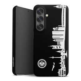 DeinDesign Galaxy S25 Handy Premium Case Smartphone Handyh&uuml;lle Schutzh&uuml;lle matt Eintracht Frankfurt Sge Skyline Premium Case