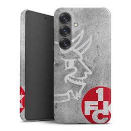 DeinDesign Galaxy S25 Handy Premium Case Smartphone Handyh&uuml;lle Schutzh&uuml;lle gl&auml;nzend 1. Fck Devil 1. Fc Kaiserslautern Premium Case
