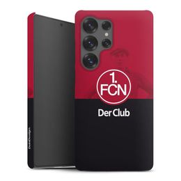 DeinDesign Galaxy S25 Ultra Handy Premium Case Smartphone Handyh&uuml;lle Schutzh&uuml;lle matt Official Licensed Product Der Club 1. Fc N&uuml;rnberg Premium Case