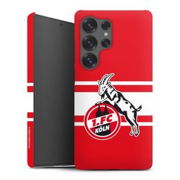 DeinDesign Galaxy S25 Ultra Handy Premium Case Smartphone Handyh&uuml;lle Schutzh&uuml;lle matt Official Licensed Product Coat Of Arms 1. Fc K&ouml;ln Premium Case