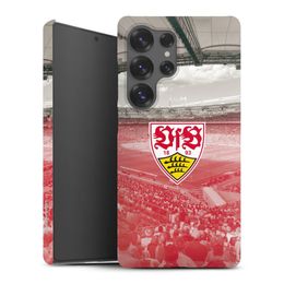 DeinDesign Galaxy S25 Ultra Handy Premium Case Smartphone Handyh&uuml;lle Schutzh&uuml;lle matt Stadium Vfb Stuttgart Official Licensed Product Premium Case