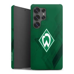 DeinDesign Galaxy S25 Ultra Handy Premium Case Smartphone Handyh&uuml;lle Schutzh&uuml;lle matt Sv Werder Bremen Official Licensed Product Coat Of Arms Premium Case