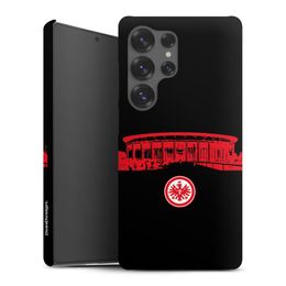 DeinDesign Galaxy S25 Ultra Handy Premium Case Smartphone Handyh&uuml;lle Schutzh&uuml;lle matt Official Licensed Product Eintracht Frankfurt Stadium Premium Case