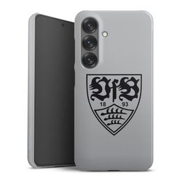DeinDesign Galaxy S25 Handy Premium Case Smartphone Handyh&uuml;lle Schutzh&uuml;lle gl&auml;nzend Logo Official Licensed Product Vfb Stuttgart Premium Case
