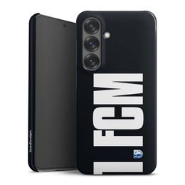 DeinDesign Galaxy S25 Handy Premium Case Smartphone Handyh&uuml;lle Schutzh&uuml;lle gl&auml;nzend 1. Fcm 1. Fc Magdeburg Official Licensed Product Premium Case