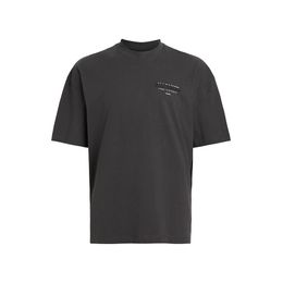 AllSaints T-Shirt 'REDACT' Herren Gr&ouml;&szlig;e S schwarz / wei&szlig;