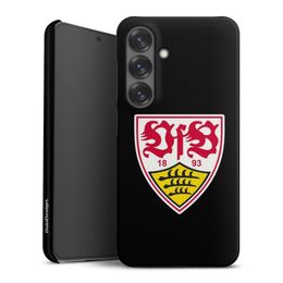 DeinDesign Galaxy S25 Handy Premium Case Smartphone Handyh&uuml;lle Schutzh&uuml;lle matt Vfb Stuttgart Coat Of Arms Official Licensed Product Premium Case