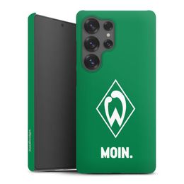 DeinDesign Galaxy S25 Ultra Handy Premium Case Smartphone Handyh&uuml;lle Schutzh&uuml;lle matt Moin Official Licensed Product Sv Werder Bremen Premium Case