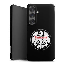 DeinDesign Galaxy S25 Handy Premium Case Smartphone Handyh&uuml;lle Schutzh&uuml;lle gl&auml;nzend Eintracht Frankfurt Sge Official Licensed Product Premium Case