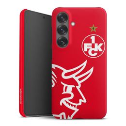 DeinDesign Galaxy S25 Handy Premium Case Smartphone Handyh&uuml;lle Schutzh&uuml;lle matt Star Devil 1. Fc Kaiserslautern Premium Case