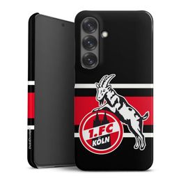 DeinDesign Galaxy S25 Handy Premium Case Smartphone Handyh&uuml;lle Schutzh&uuml;lle gl&auml;nzend Official Licensed Product 1. Fc K&ouml;ln Logo Premium Case