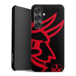 DeinDesign Galaxy S25 Handy Premium Case Smartphone Handyh&uuml;lle Schutzh&uuml;lle matt 1. Fc Kaiserslautern Logo Official Licensed Product Premium Case