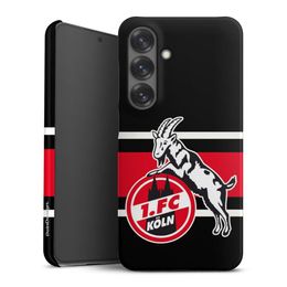 DeinDesign Galaxy S25 Handy Premium Case Smartphone Handyh&uuml;lle Schutzh&uuml;lle matt Official Licensed Product 1. Fc K&ouml;ln Logo Premium Case