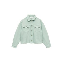 Mango Kids Übergangsjacke 'Matcha' Mädchen Größe 128 pastellgrün