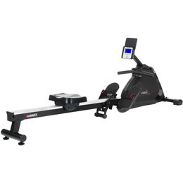 HAMMER Rudergerät Cobra XTR Plus II, innovativer Trainingscomputer, max. 130 kg