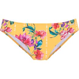 Sunseeker Damen Bikini-Hose, gelb-bedruckt, Gr&ouml;&szlig;e 42A/B/C/D
