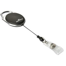 Durable Ausweishalter JOJO STYLE, mit Druckknopf-Schlaufe, VE 10 Stk, schwarz