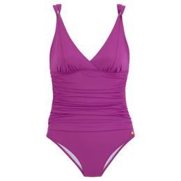 Lascana Damen Badeanzug, beere, Gr&ouml;&szlig;e 38B