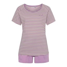 Vivance Dreams by Lascana Damen Shorty, lila, Gr&ouml;&szlig;e 56/58
