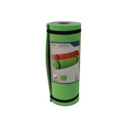 POSTEN BÖRSE Robuste Fitnessmatte Yogamatte Grün grau 180 x 50 x 1,2 cm