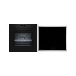 Neff BTX46PIB0, Backofen-Set schwarz/edelstahl