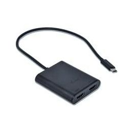 i-tec Adapter USB-C > Dual HDMI 4K schwarz
