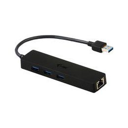 i-tec USB 3.0 Slim HUB 3 Port G-LAN, USB-Hub