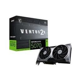 MSI GeForce RTX 5070 12G VENTUS 2X OC, Grafikkarte DLSS 4, 3x DisplayPort, 1x HDMI 2.1